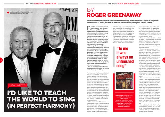 How I wrote 'I'd Like To Teach The World To Sing (In Perfect Harmony ...